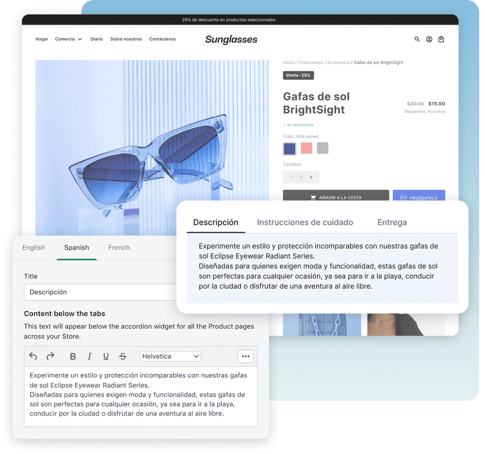 EasyTabs - Shopify Product Description Tabs & Accordions – NexusMedia