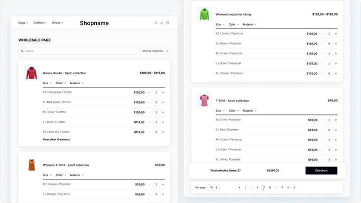 Easy:Wholesale - Shopify Bulk Order Form – NexusMedia